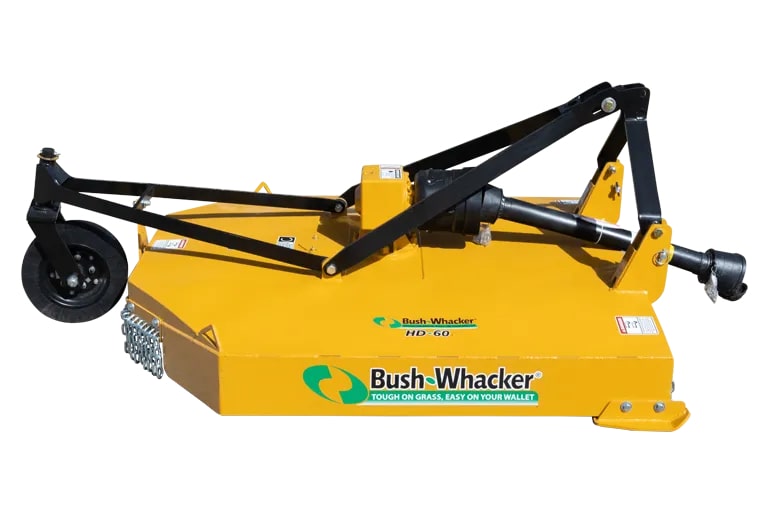 BUSH-WHACKER 5FT SINGLE SPINDLE HD CUTTER - HD-60– WCT Farm and Lawn